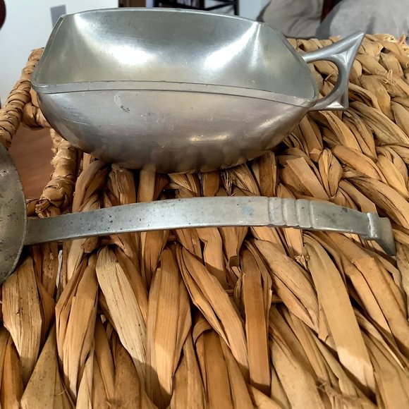 Vintage | Dining | Vintage Made In Norway Pewter Unique Dish Ladle ...